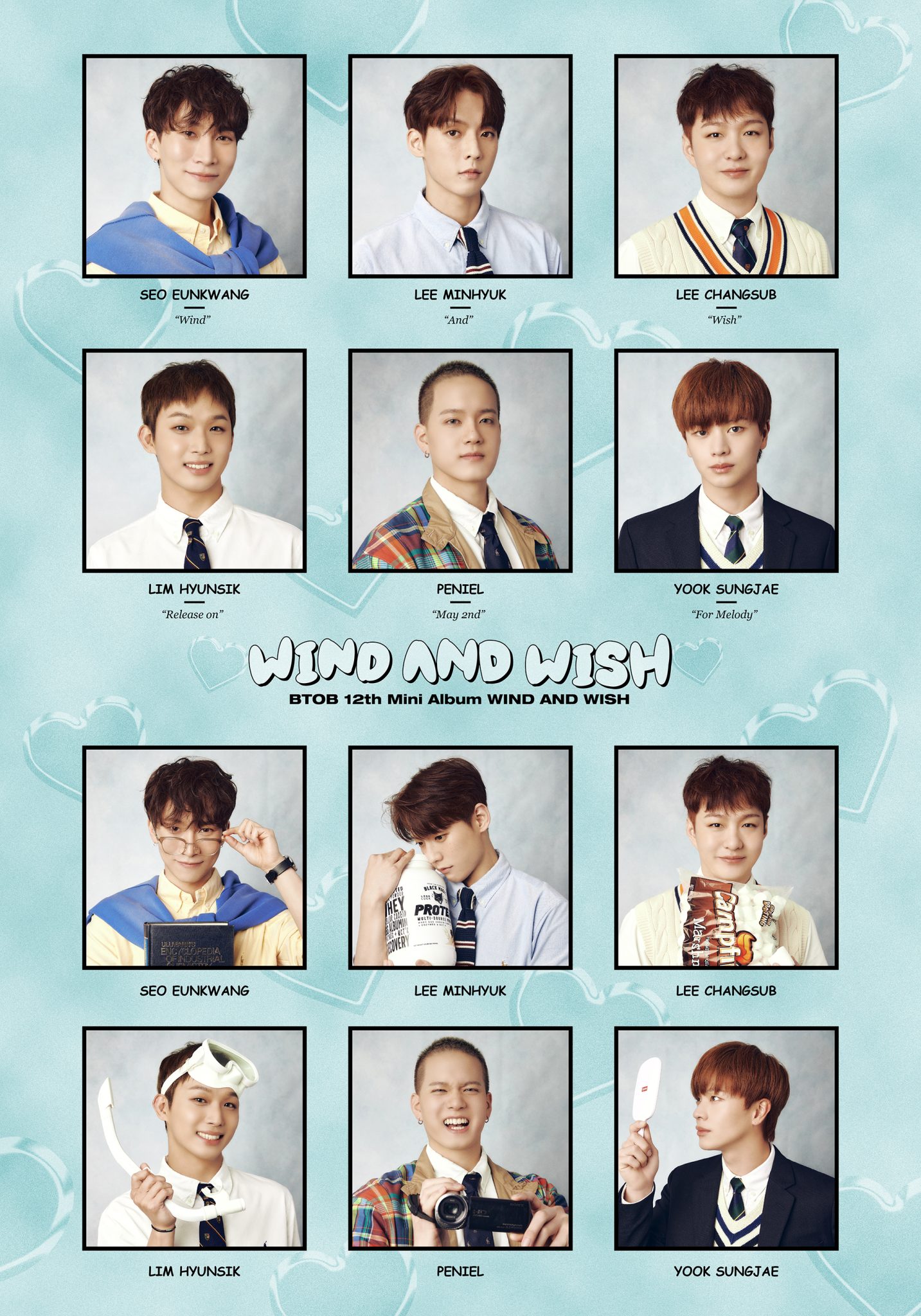 BTOB、12th Mini Album『WIND AND WISH』最後のコンセプトイメージ「CLOVER」公開！ | ニュース ...